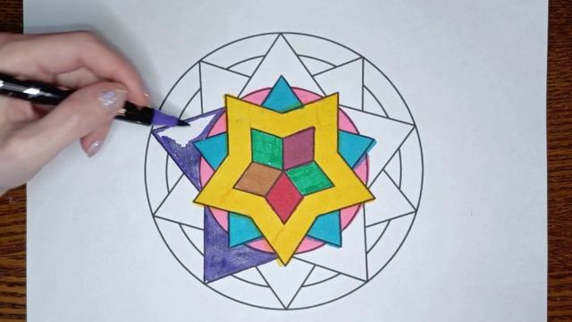 🖌Арт Терапия Мандала