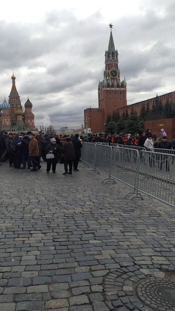 День памяти И. В. Сталина Москва, Красная площадь, Мавзолей Фрагмент 14