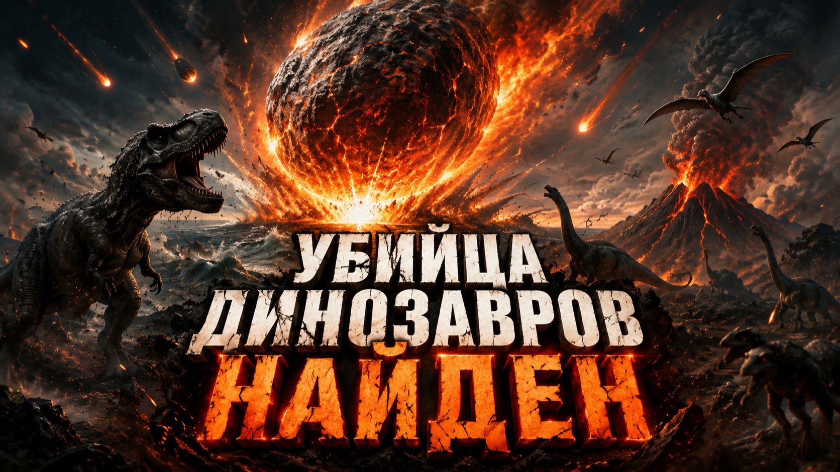 Динозавры вымерли не из-за метеорита- Что случилось на самом деле