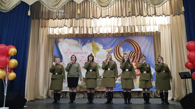 "Гармошка фронтовая" - вокальная группа "Хор-Тагнинские девчата"
