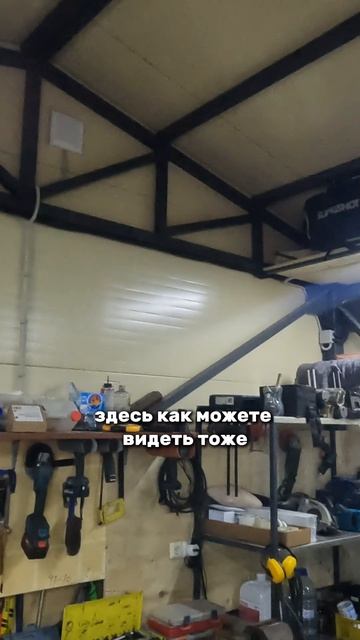 Гараж из сэндвич-панелей 8х5 "Наш проект/материалы-стройка силами Заказчика". Часть 2.