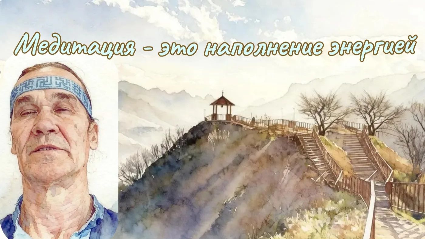 Медитация - это наполнение энергией