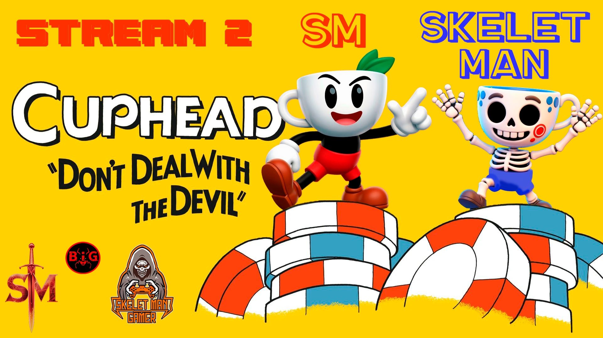 Cuphead coop c SM (PC) | STREAM 2