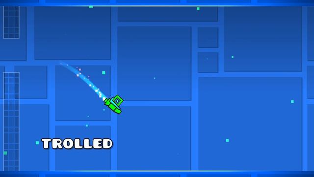 Прохождение уровня Youve Been Trolled в Geometry Dash.