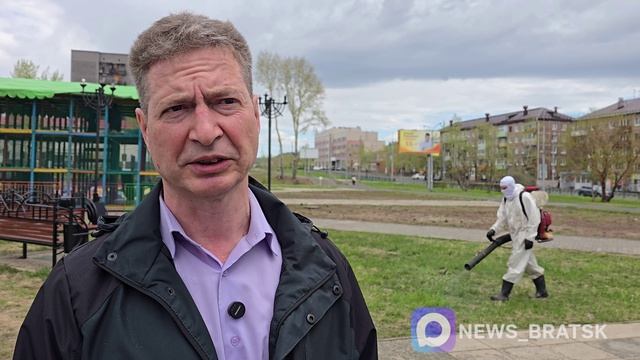 В Братске завершается акарицидная обработка территорий