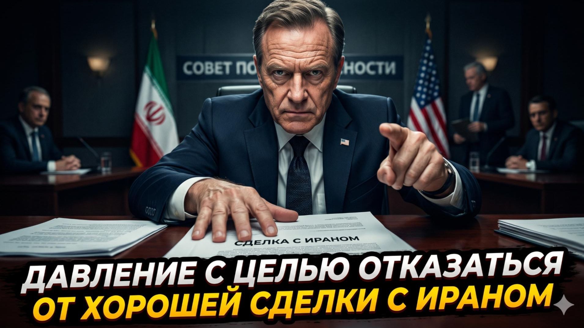 🎯Меркурис и Христофороу | Почему от Иранской сделки, которая всем выгодна, заставляют отказаться?