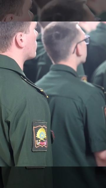 Встреча с курсантами военного училища