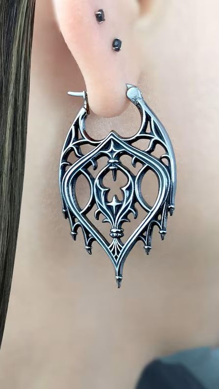 Серьги "Готические пики" от StarfallShop