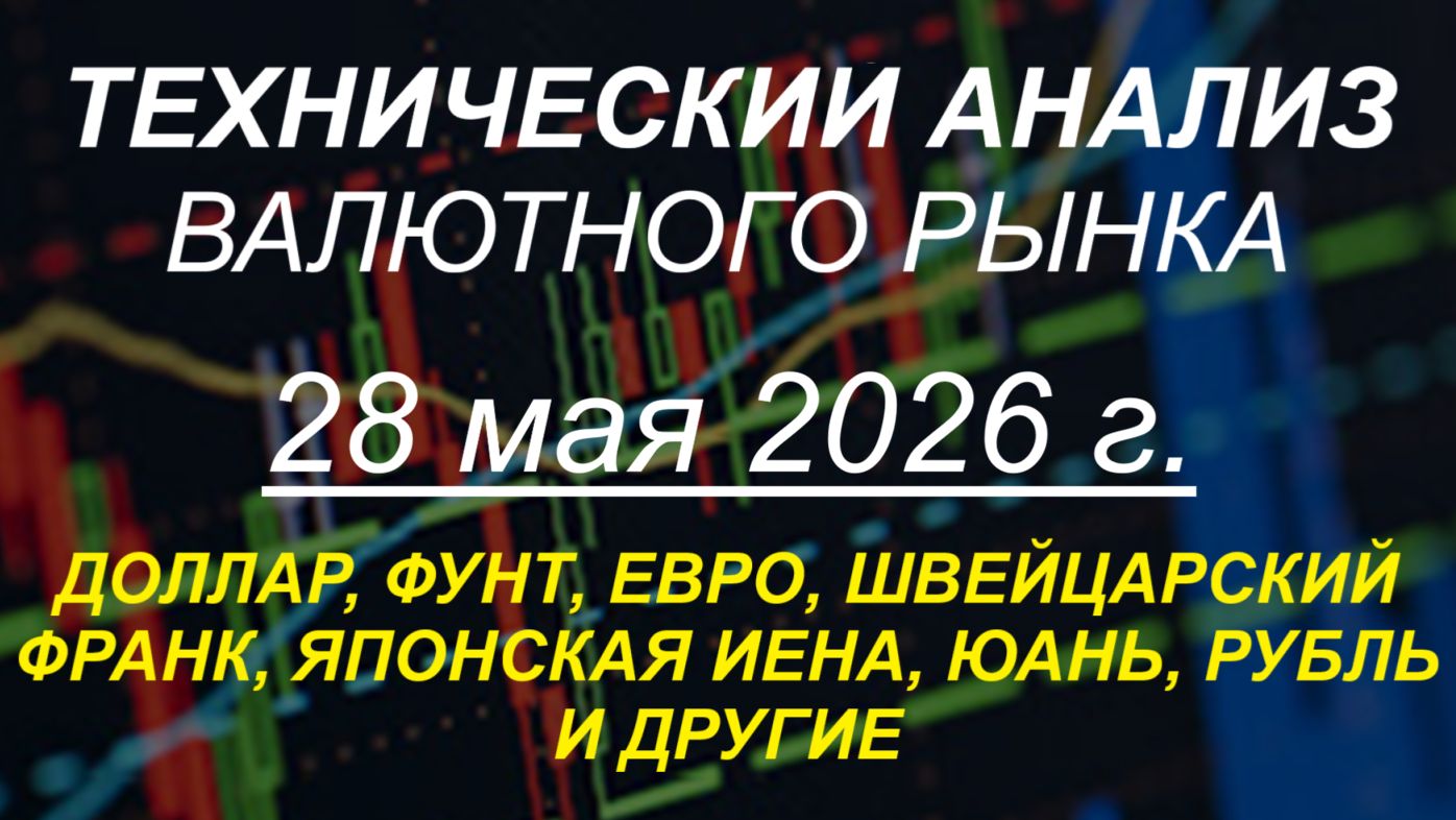 Технический анализ валютного рынка 28.05.2026 г.