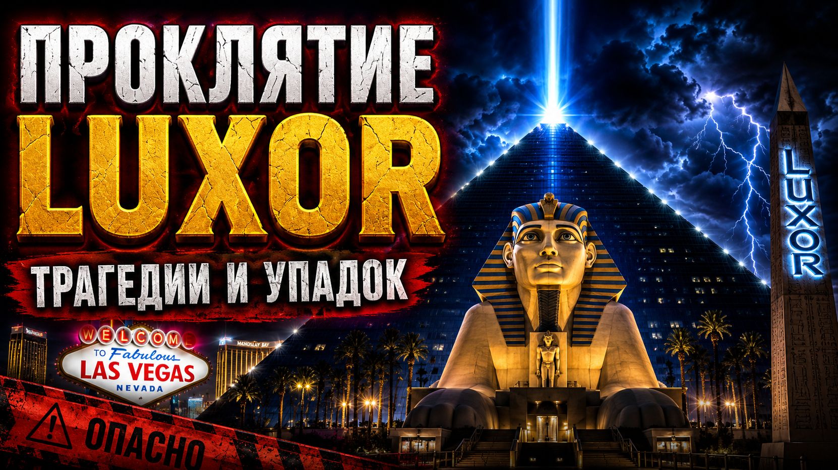 Проклятая пирамида Лас-Вегаса: как Luxor стал самым странным казино-отелем мира
