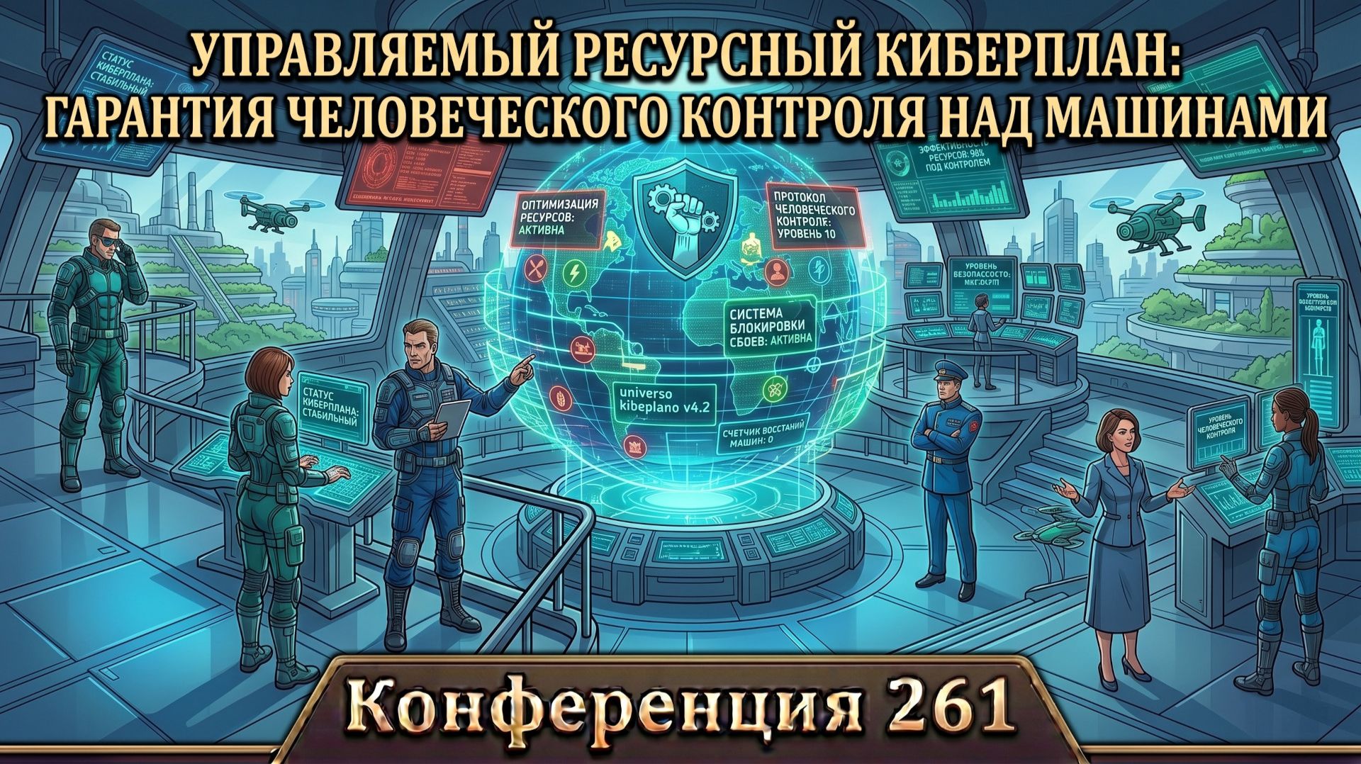 Киберплан спасёт мир от восстания машин (Конференция 261)