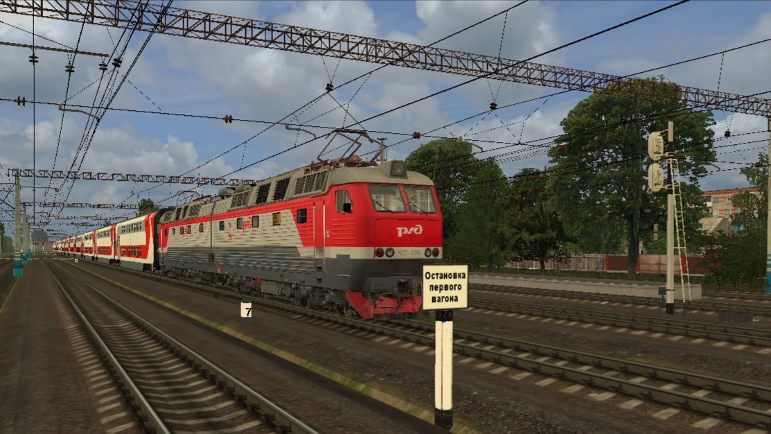 ZDSimulator🚂Обкатываем сценарий поезда 737/738А по участку Москва-Сухиничи