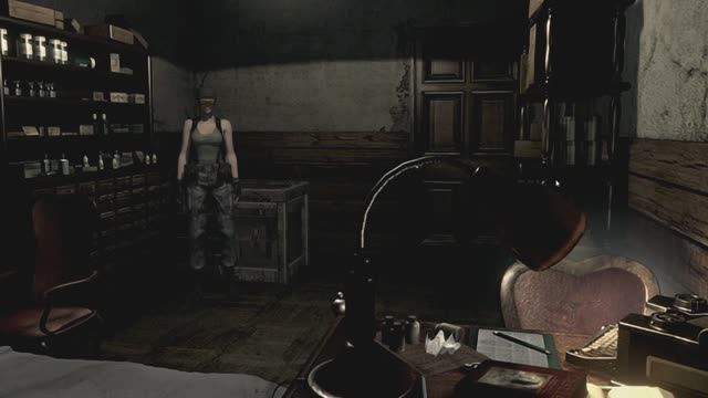 Resident Evil HD Remaster Медицинская Комната Джилл Валентайн #2