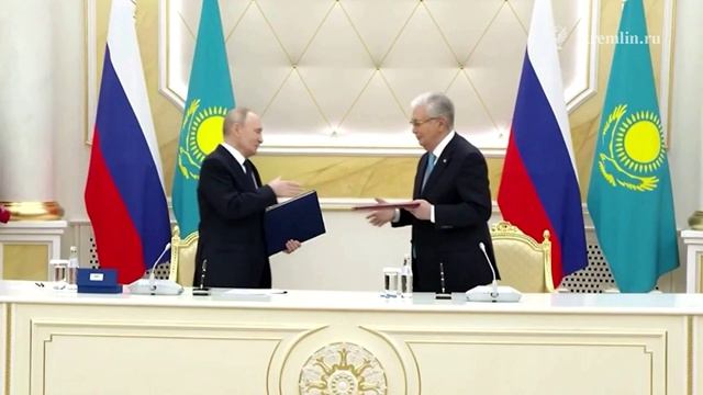 Пакет двусторонних документов по итогам российско-казахстанских переговоров, Астана 28 мая 2026 года