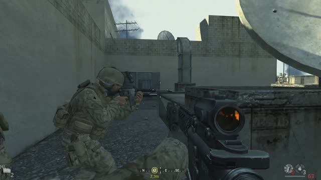 Call of Duty 4 Modern Warfare Телестанция Так Пацаны Работают Штурм #3