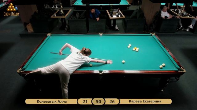 Колеватых Алла VS Карева Екатерина ФИНАЛ