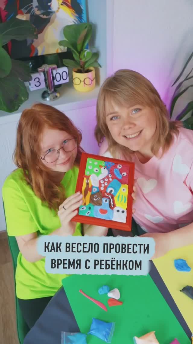 Панно из воздушного пластилина — милый мастер-класс от Квестикса