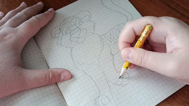 Рисую на камеру. ASMR-DRAWING. No music. 12