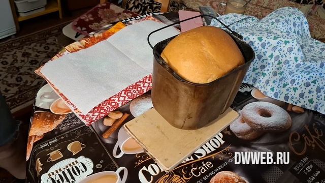 У нас снова заработала печка для хлеба!