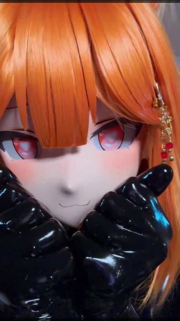Kigurumi Foxgirl Latex ASMR