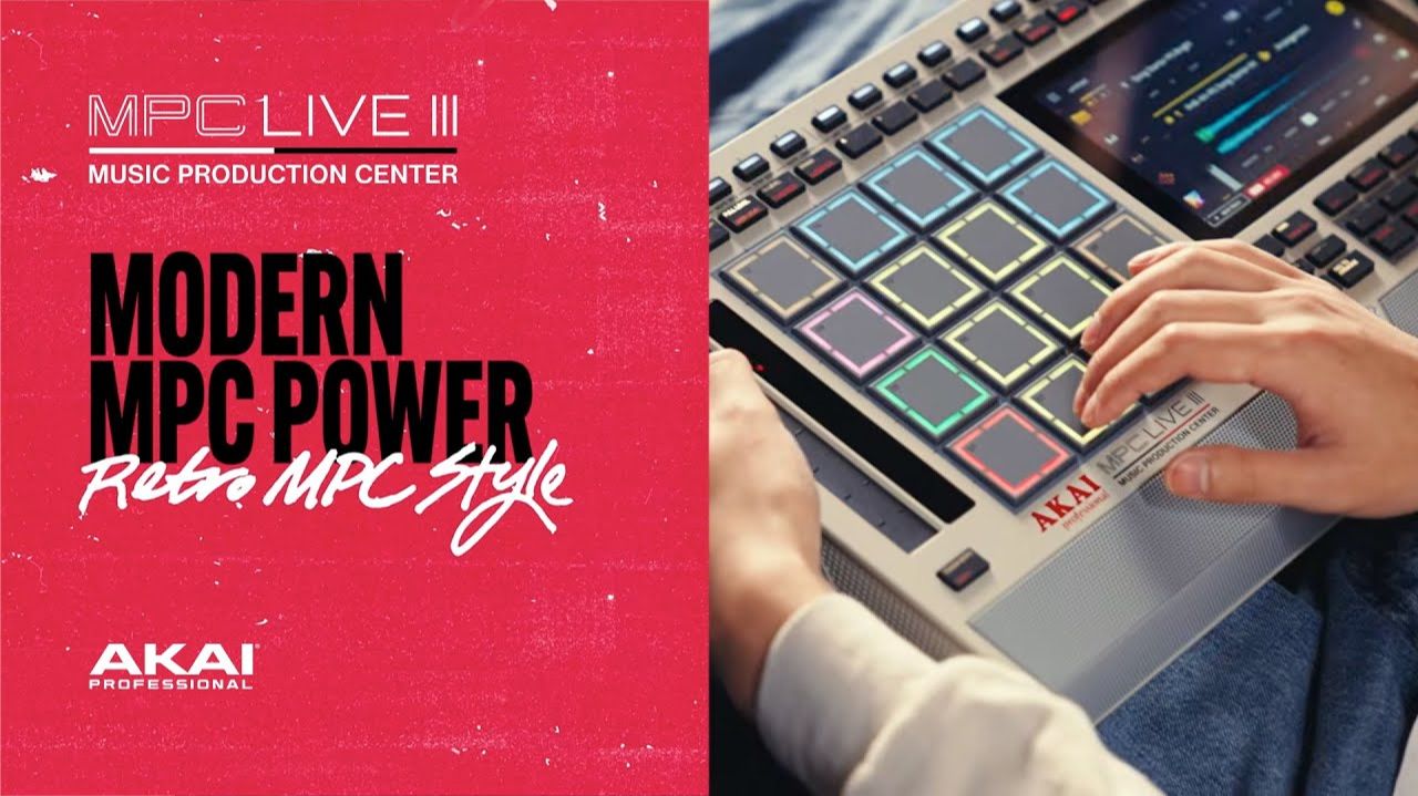 AKAI MPC Live III Retro Edition Introducing