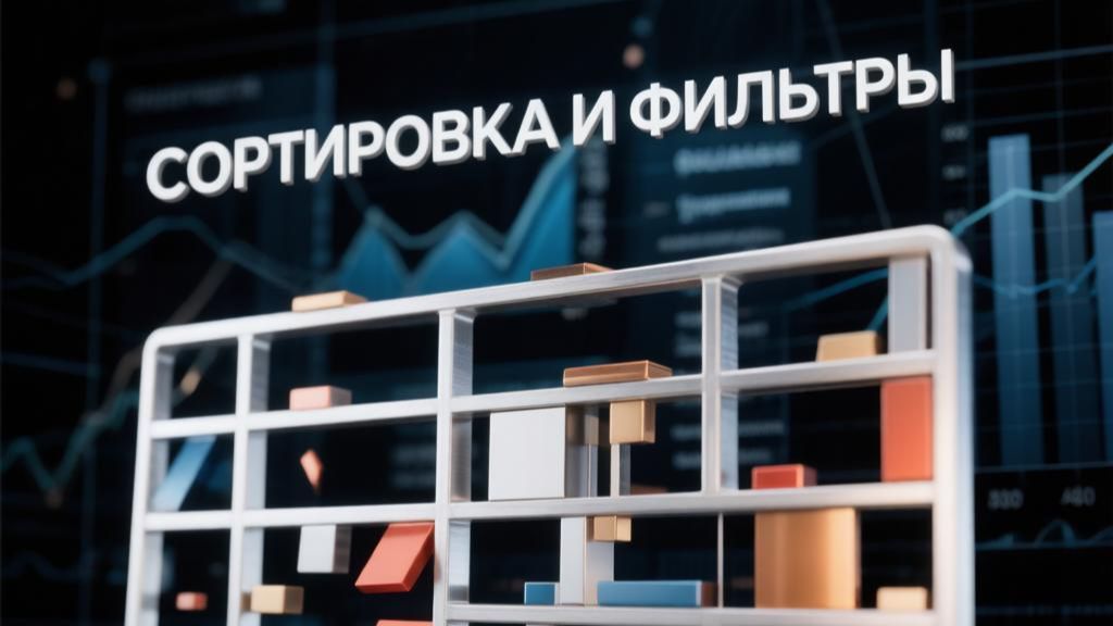 Сортировка и фильтры