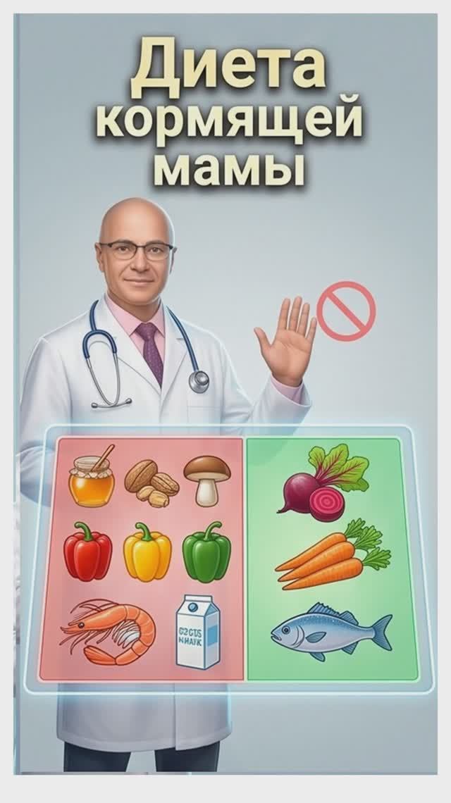 Диета кормящей мамы
