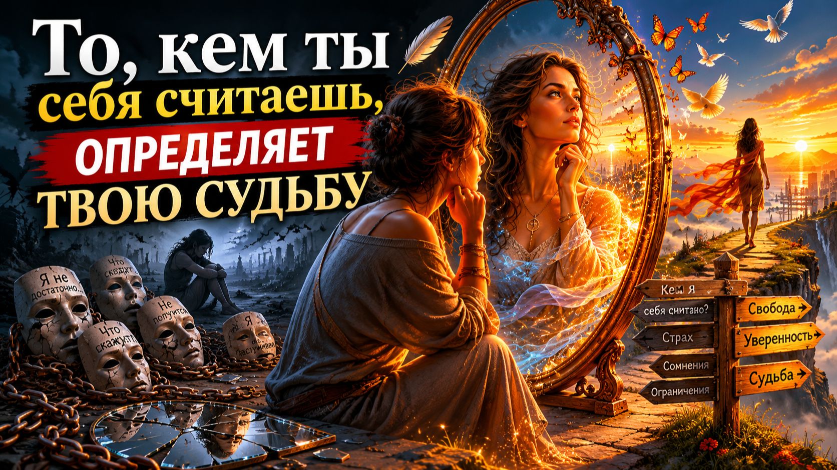 Твоё “я такая” управляет жизнью! Углубленный анализ темы: психология, телесные практики, православие