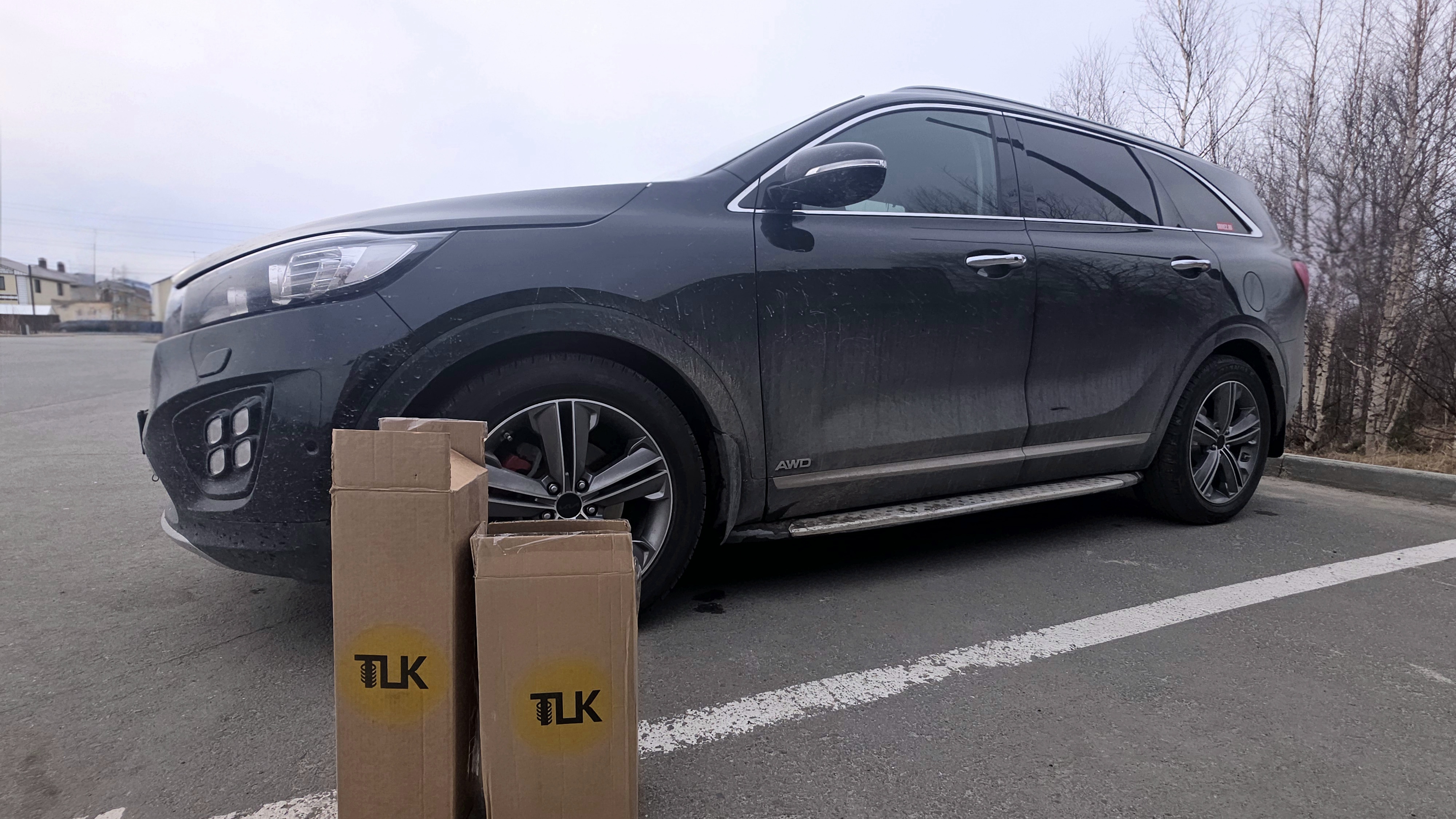 Комплект пружин для KIA Sorento Prime.
