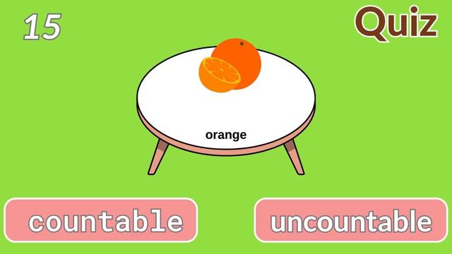 Countable VS Uncountable _ Quiz for kids_720p