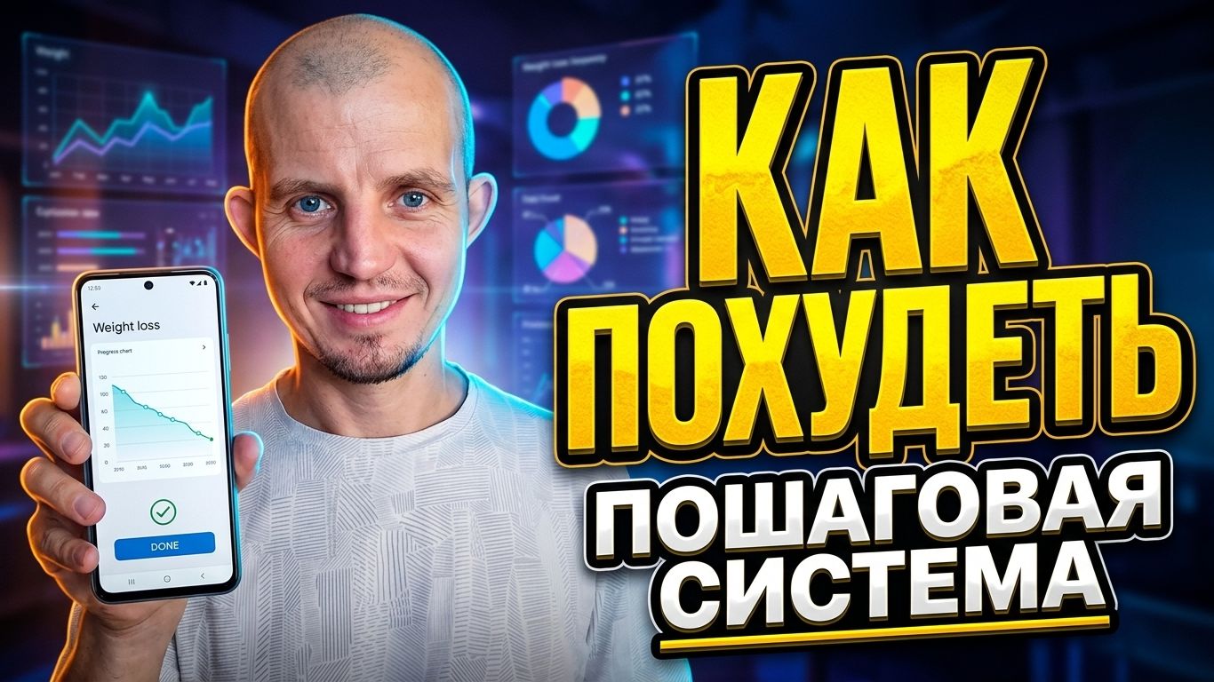 Как похудеть раз и навсегда: Полный курс от А до Я (без диет и спортзала)