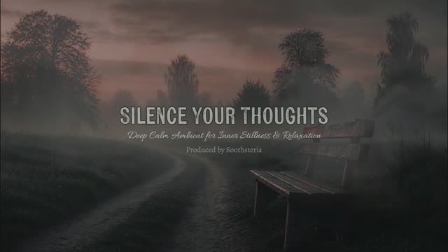 Silence Your Thoughts.