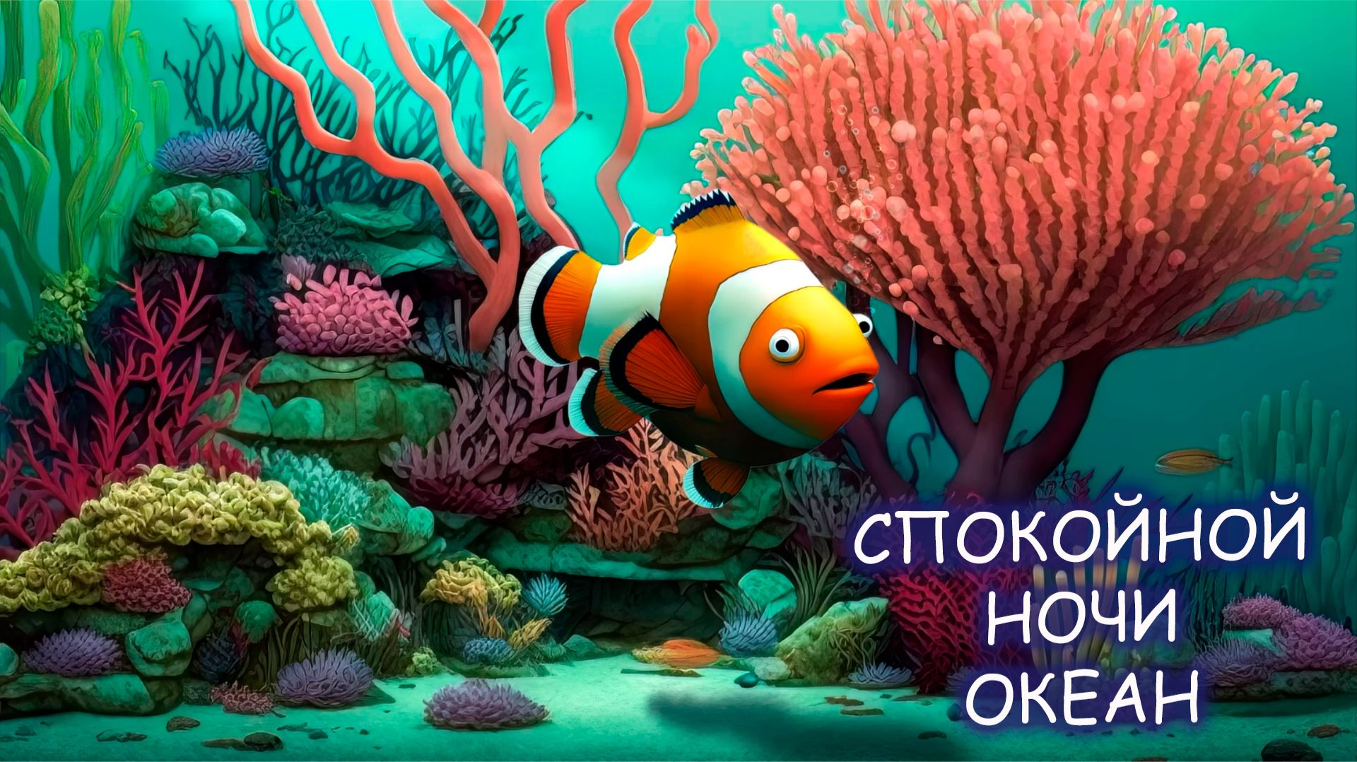 Спокойной ночи океан 🪄🤩 Спокойный мультик перед сном для детей