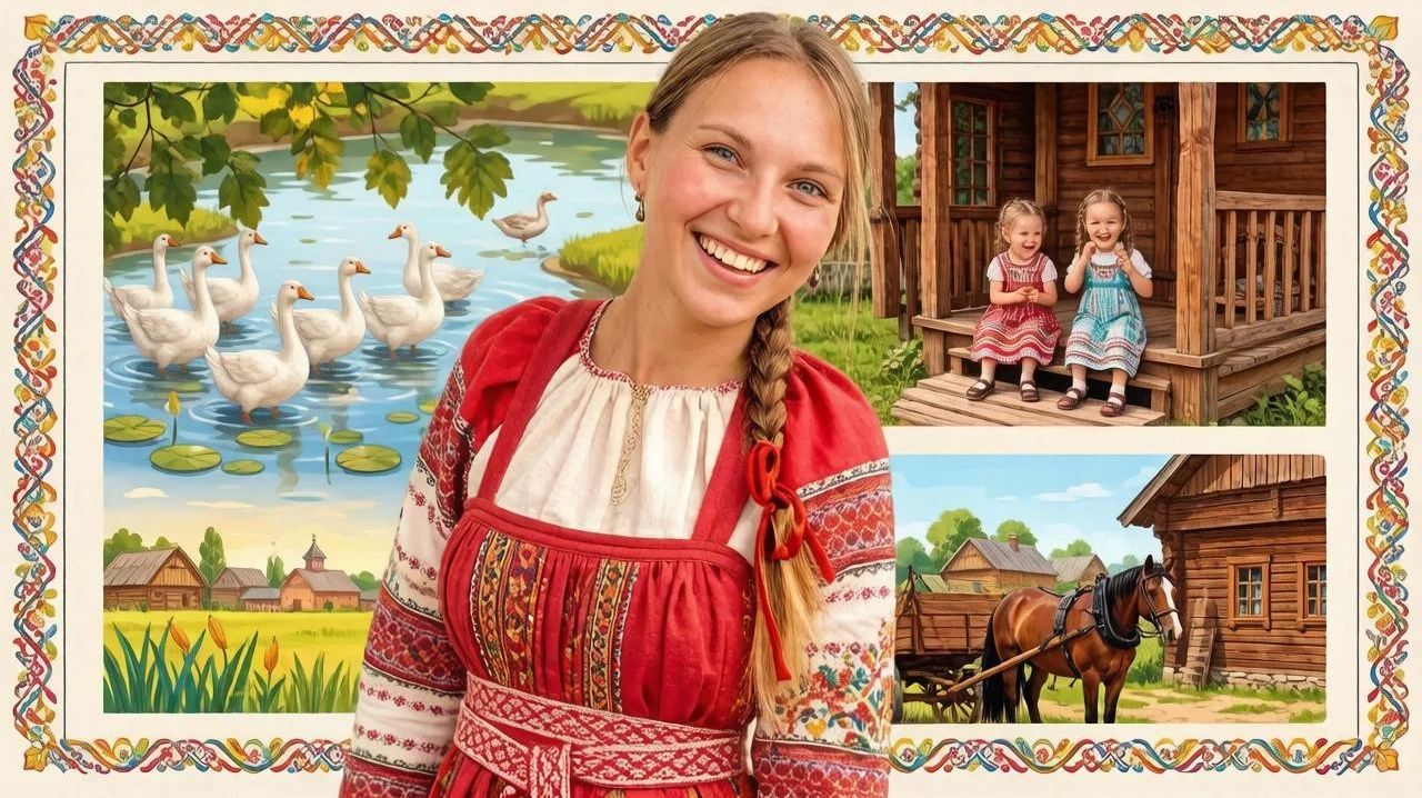 Попурри частушек «Деревенский задор».