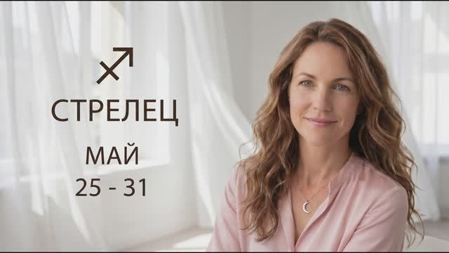 Гороскоп Стрелец на неделю 25–31 мая 2026 года: ветер перемен уже в пути