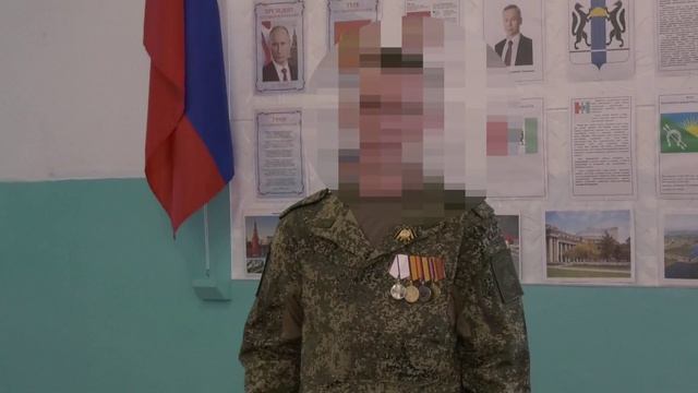 Парта Героя в Корниловской школе / Болотнинский район