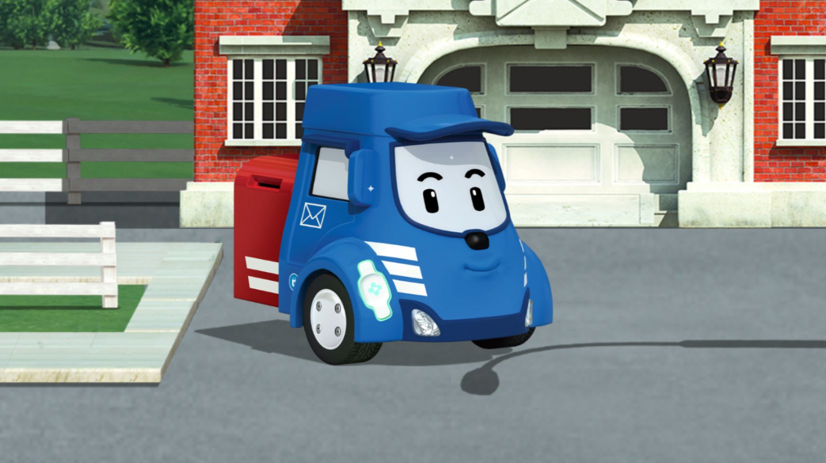 Робокар Поли, Robocar Poli, команда спасателей, город Брумс