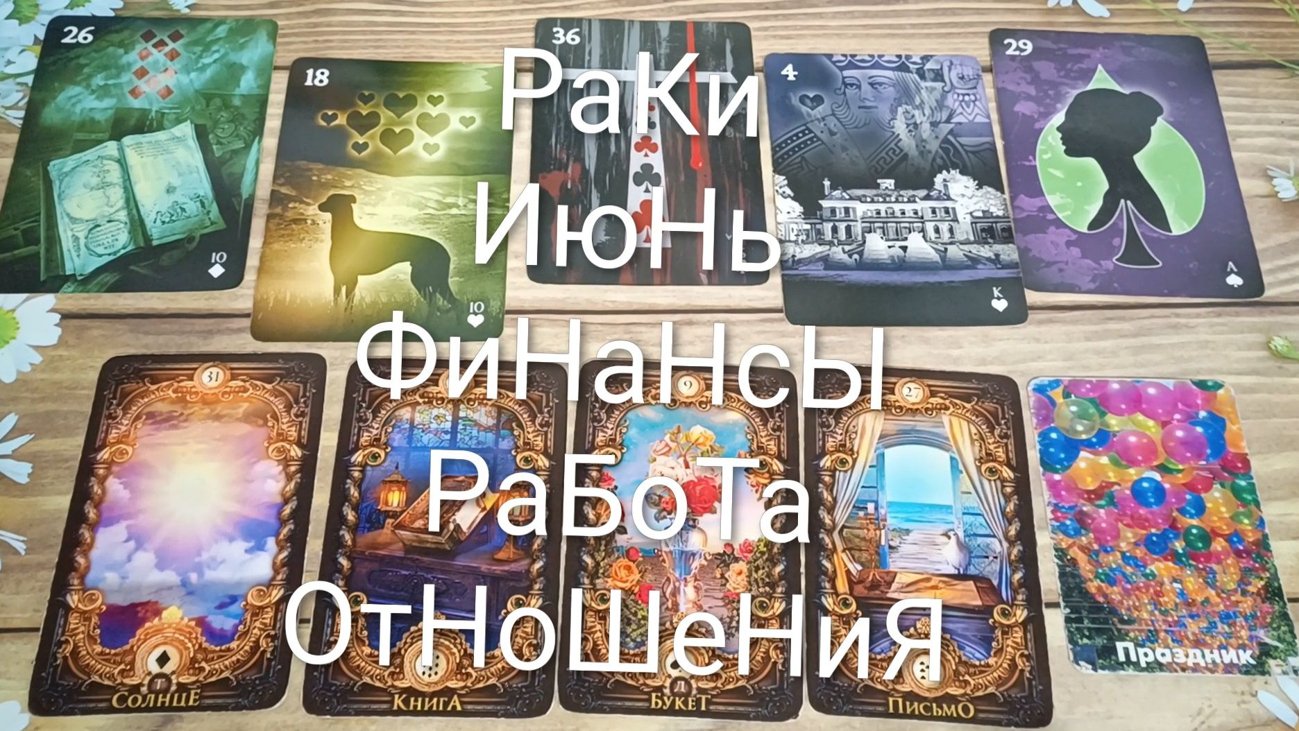 #РАКИ ГАДАНИЕ НА #ИЮНЬ😍#ГаданиеНаБудущееФинансыРаботаОтношения#ТароПрогнозНаМесяц
