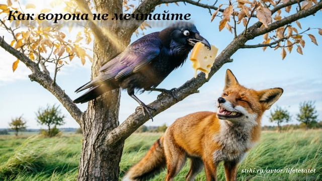 Как ворона не мечтайте/Don't dream like a crow