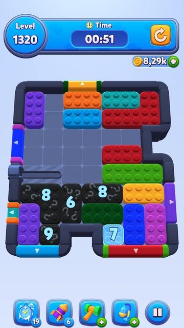 Color Block Jam 1320 Уровень