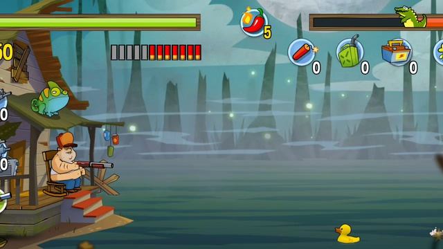 Swamp Attack  10 уровень по 15 уровень пройдена игра.