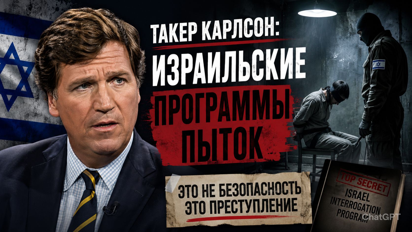 Такер Карлсон - Израильские программы пыток