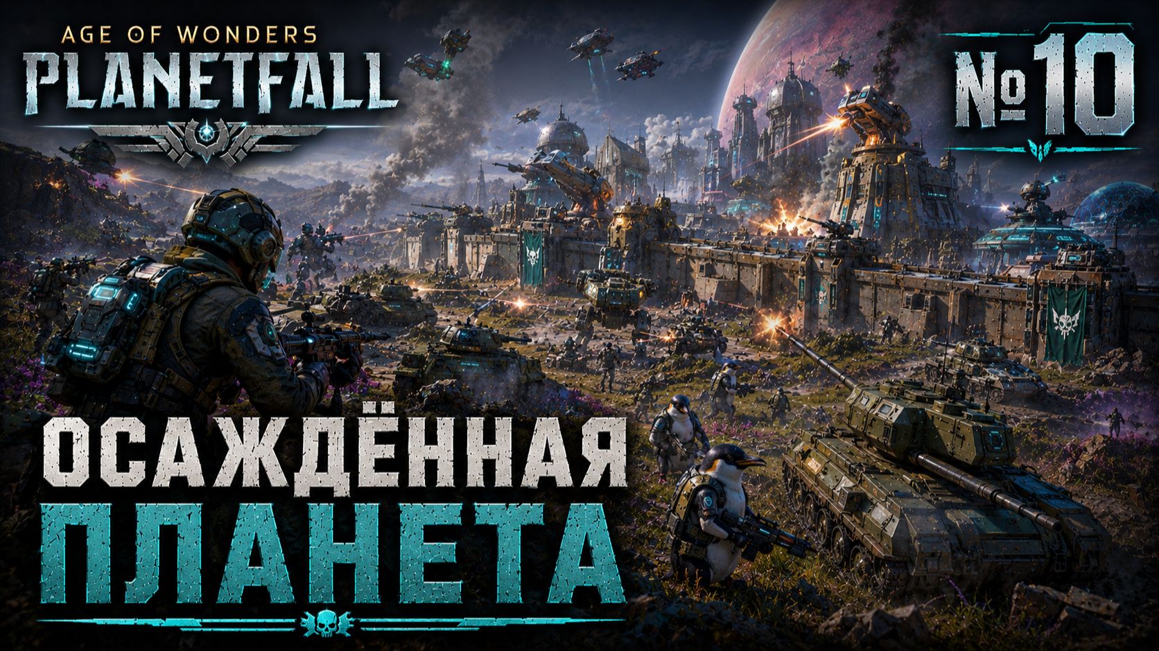 Газовый отсчёт начался / Age of Wonders: Planetfall: прохождение №10