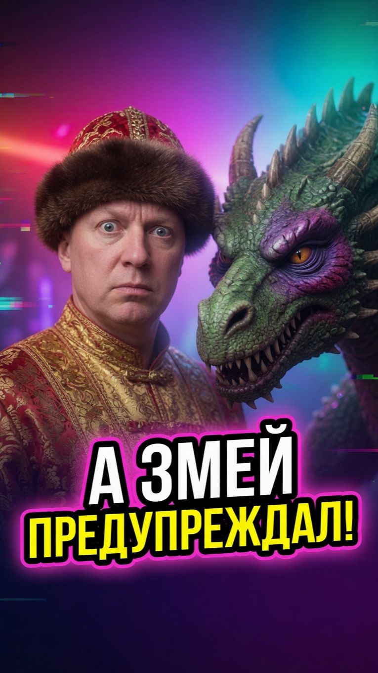 Не открывай третью дверь! 😂 Иван-царевич и Змей Горыныч