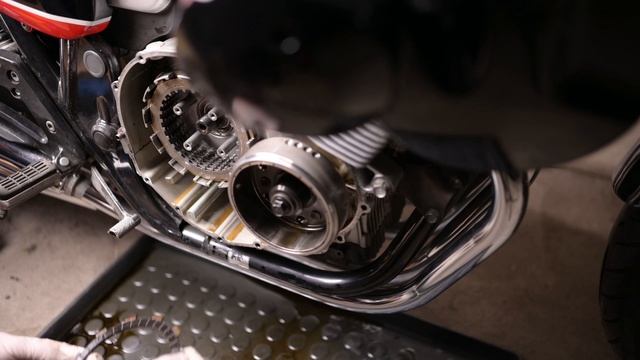 Мотодневник Honda CB400Four nc 36 замена сцепления часть 1