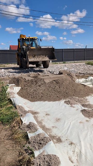 Строительство фундамента дом с баней 315 м² в пос. Холмогоровка от Амбер Хаус #стройка #плита300