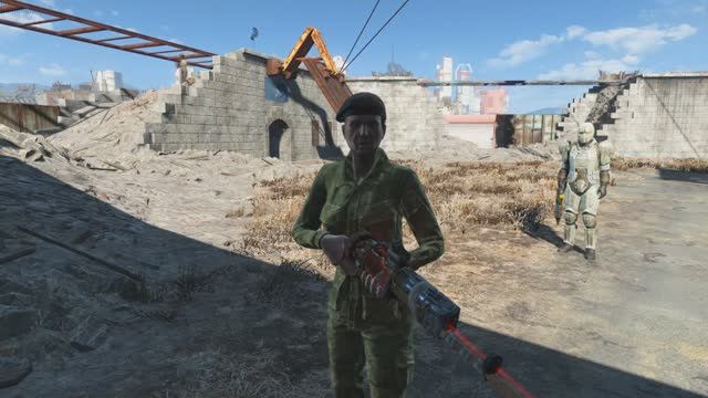 Fallout 4 Минитмены против Братства стали. Защита замка