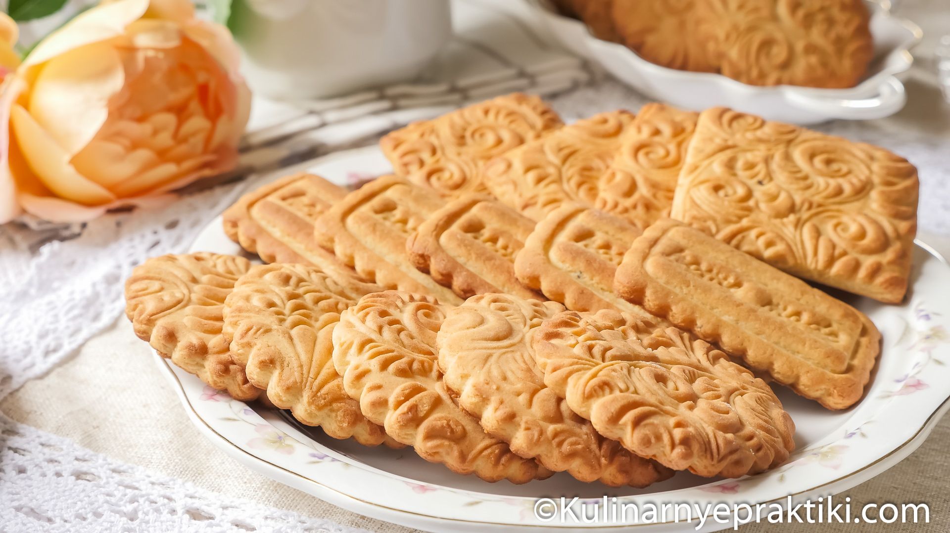 Печенье с топлёным молоком и сгущёнкой