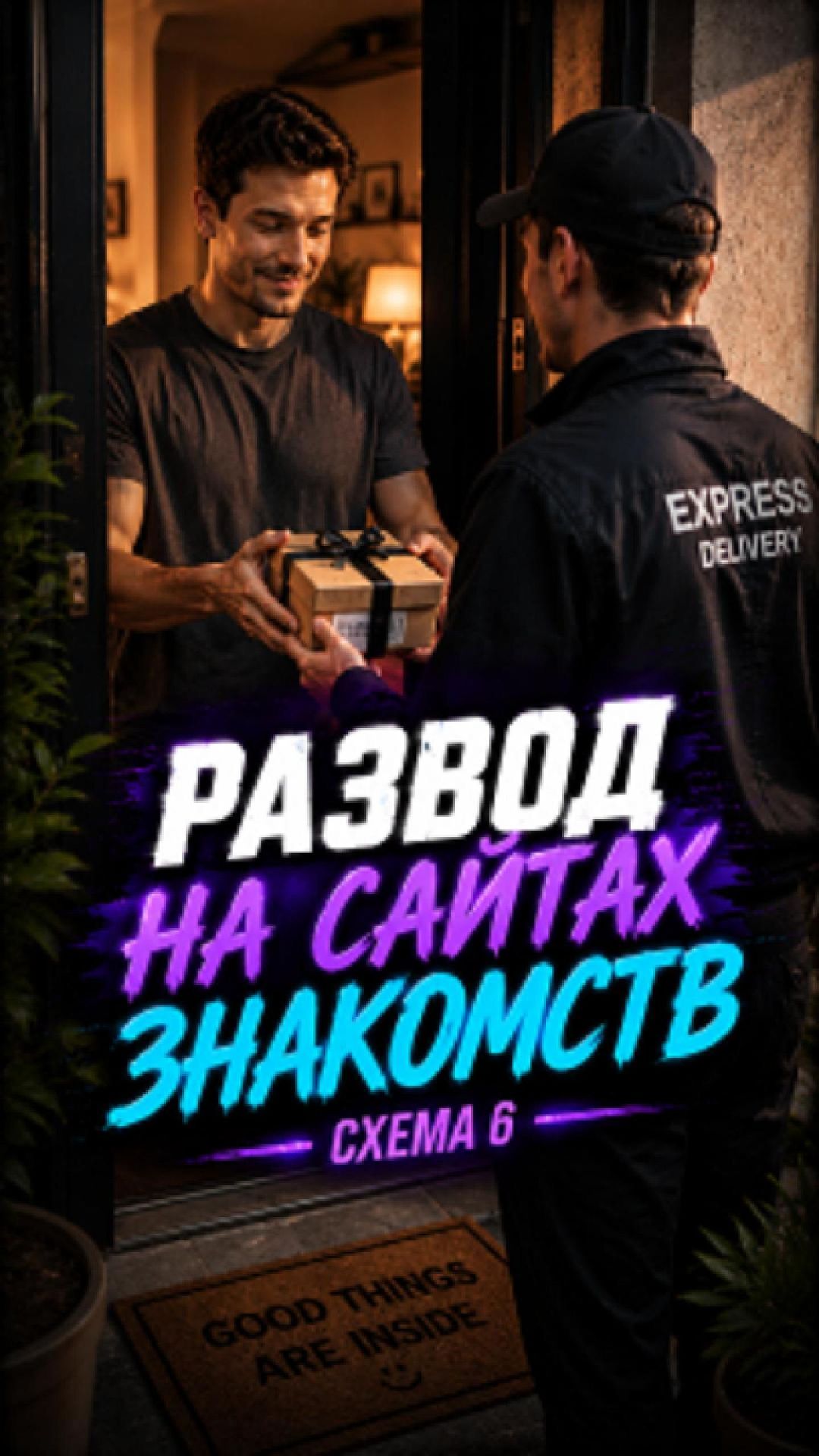 КАК МОШЕННИКИ РАЗВОДЯТ ЛЮДЕЙ ЧЕРЕЗ САЙТЫ ЗНАКОМСТВ (схема 6)