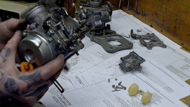 И снова о карбюраторах GoldWing. горный клапан.